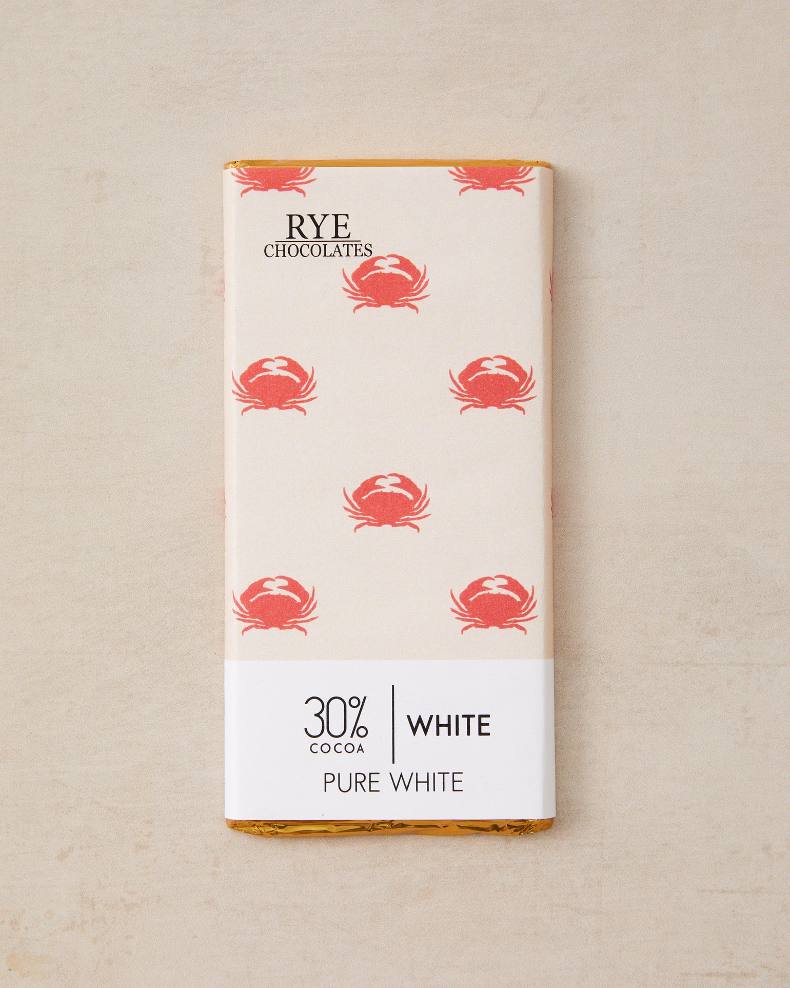Pure White Chocolate Bar - 30% cocoa – Rye Chocolates