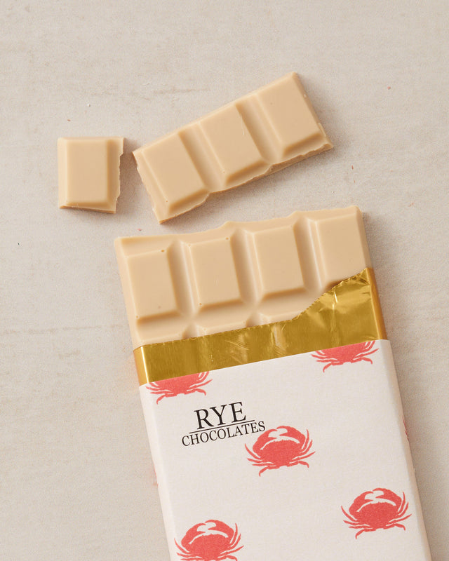 Pure White Chocolate Bar - 30% cocoa – Rye Chocolates